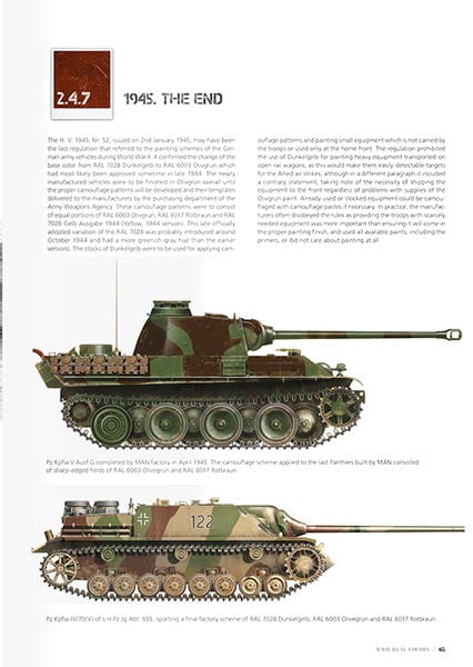 Real Colors of WWII - Tank colours Book - Panzerwrecks