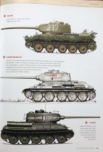 Soviet War Colors Profile Guide 1936-1945 - Panzerwrecks