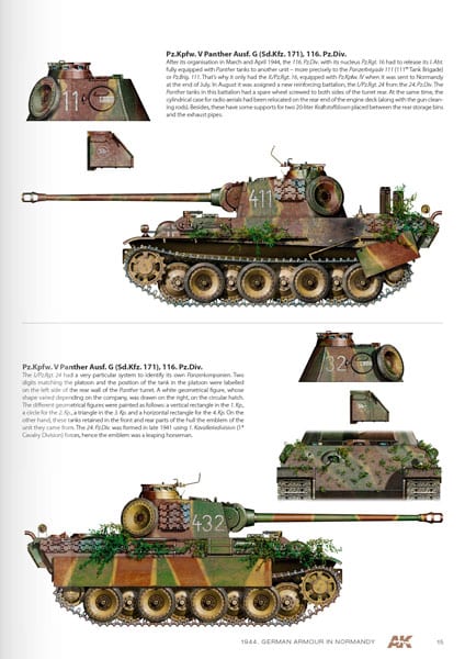 1944 German Armour in Normandy from AK-Interactive - Panzerwrecks